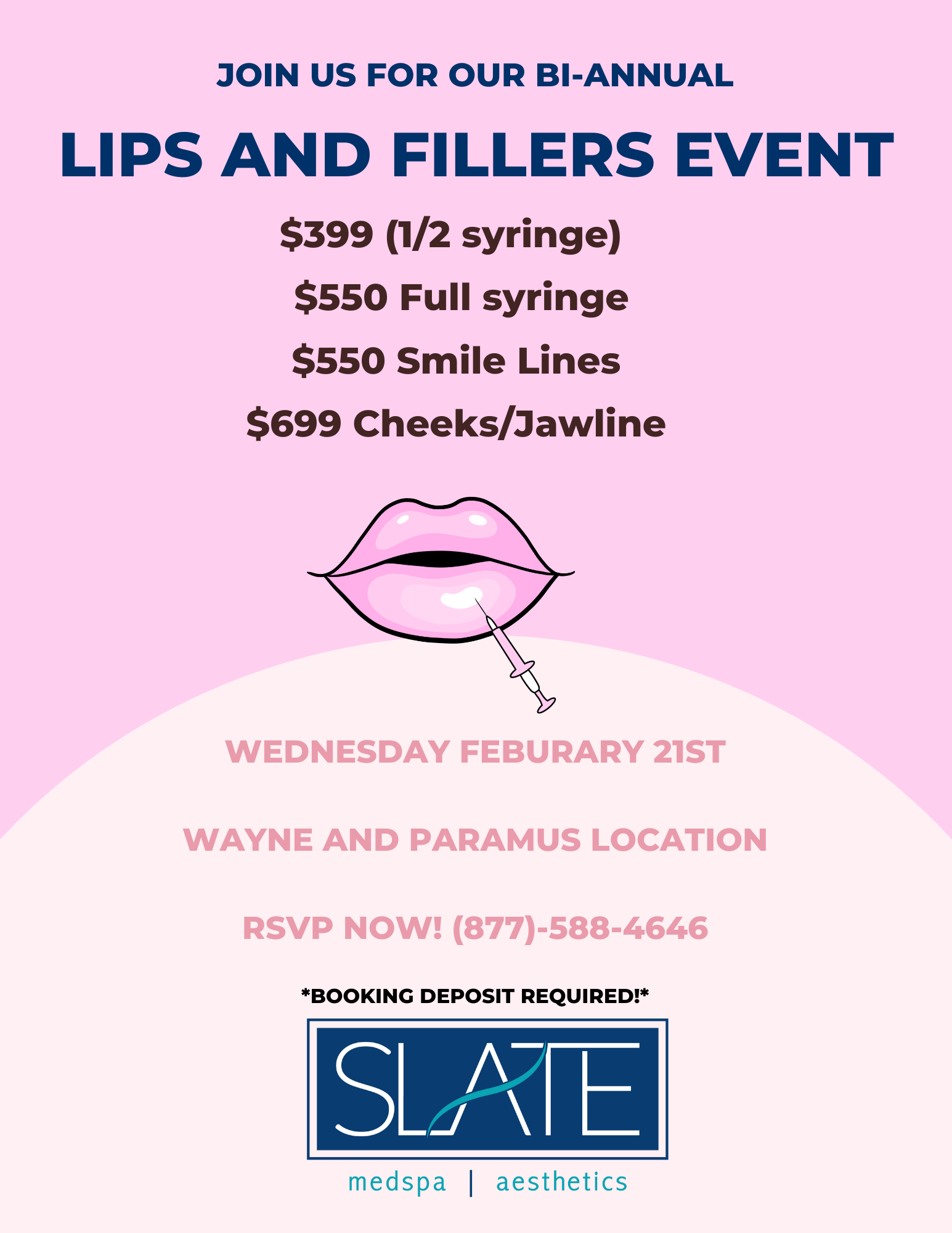 Events | Slate Medspa